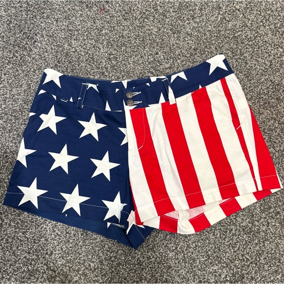 Loudmouth | Shorts | Loudmouth Womens Golf American Flag Print Shorts ...